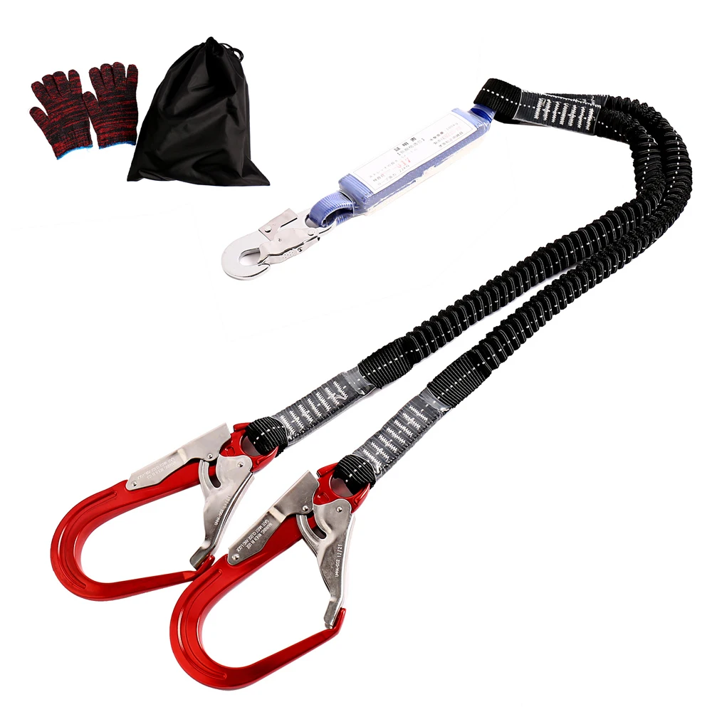 Outdoor-High-altitude-Work-Anti-fall-Safety-Rope-Big-Double-Hook-with ...