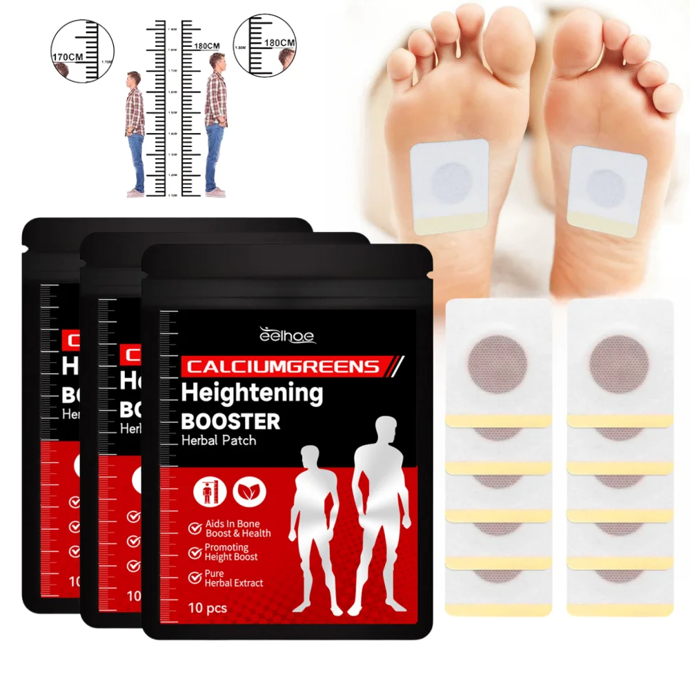 Grow-Taller-Foot-Patches-Height-Growth-Hormone-Enhancer-Plaster-Bone ...