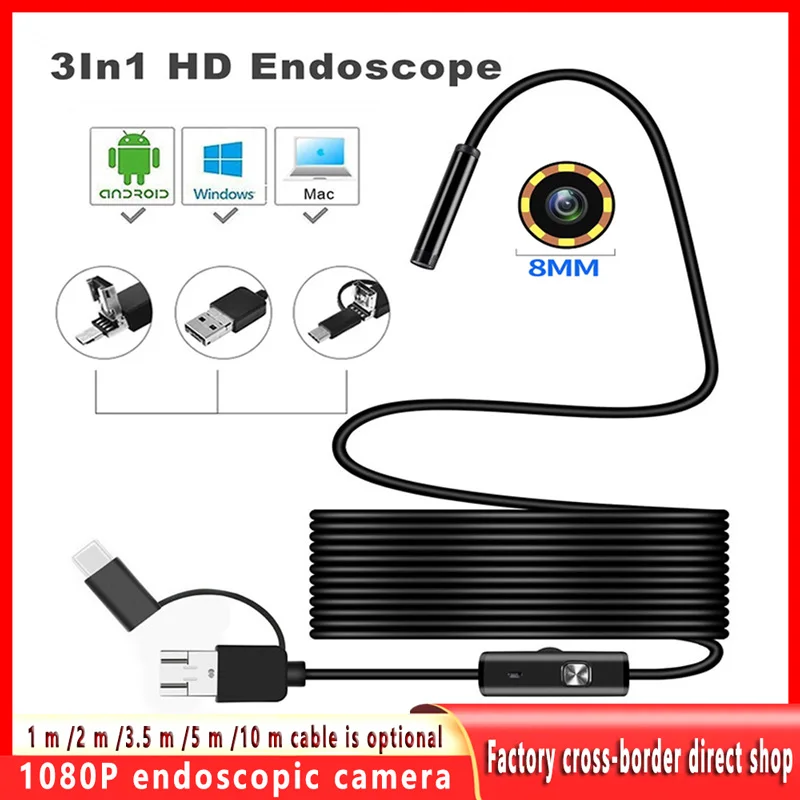 1080P-3-In1-Endoscope-Camera-720P-Sewer-Industrial-Piping-Car ...
