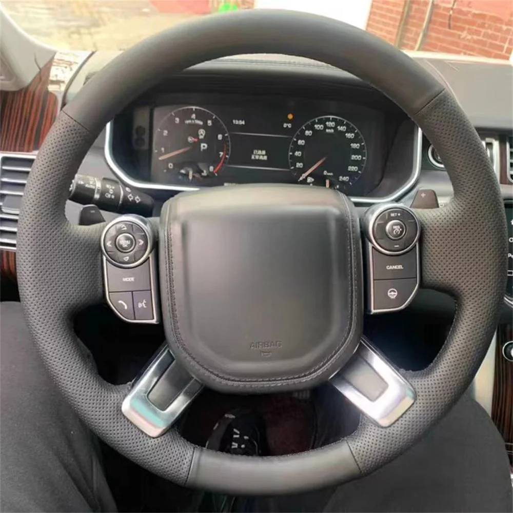 Car-Steering-Wheel-Cover-Non-slip-Microfiber-Leather-Braid-For-Land ...