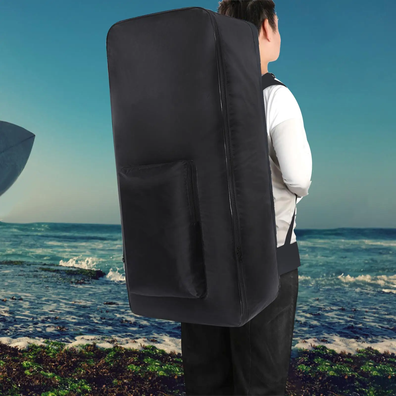 Surfboard-Backpack-Portable-Storage-with-Padded-Adjustable-Straps-Wear ...