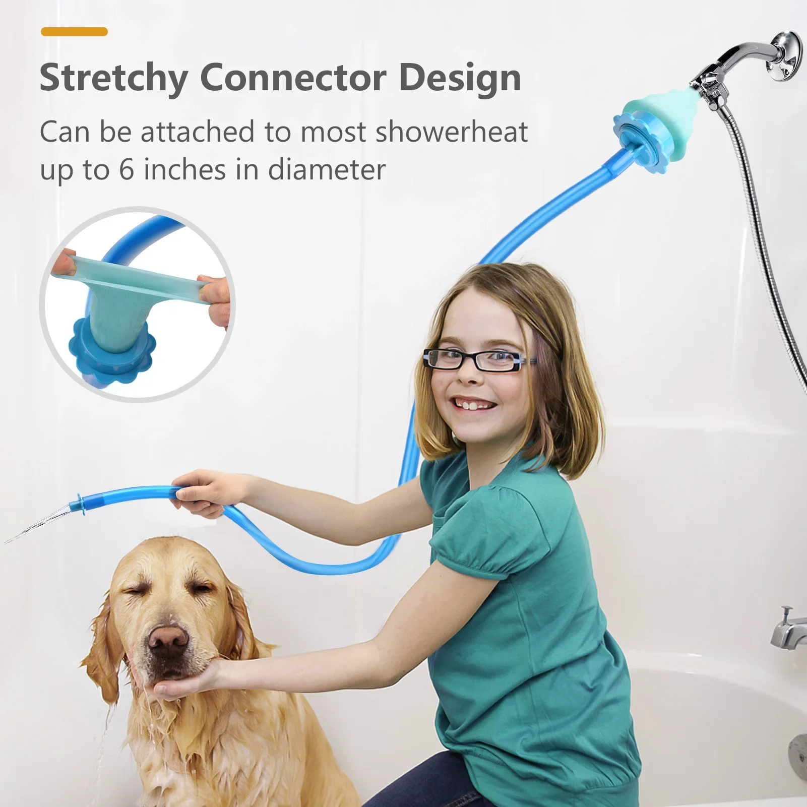 1Pc-Pet-Shower-Hose-Silicone-Connector-For-Pet-Bathing-Water-Pipe ...
