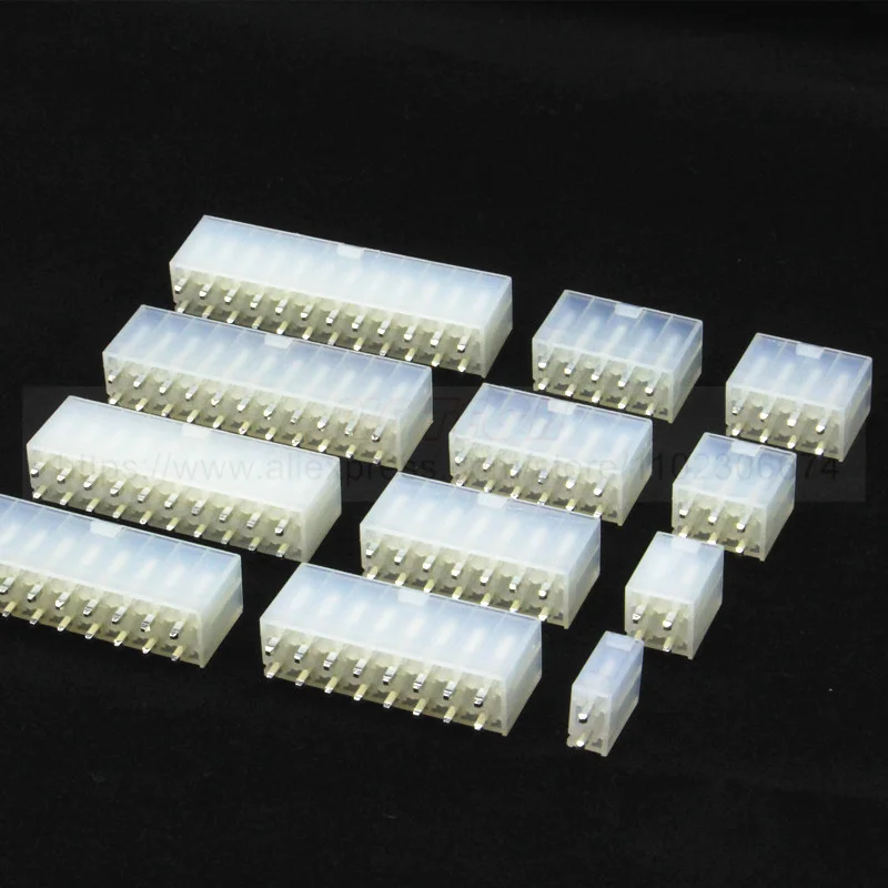 10pcs-Molex-4-2mm-Automotive-Connector-5569-Series-Male-White-Socket-2 ...