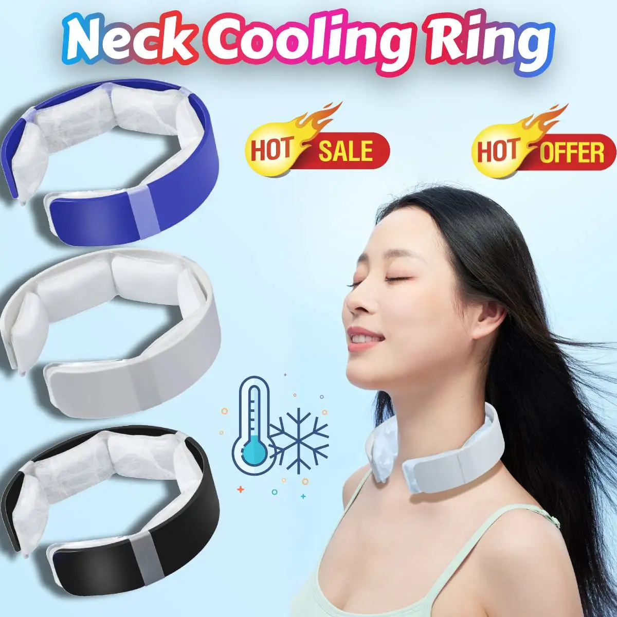 Neck-Cooling-Tube-Ring-Summer-Cooler-Rings-Neck-Circle-Reusable-Neck ...