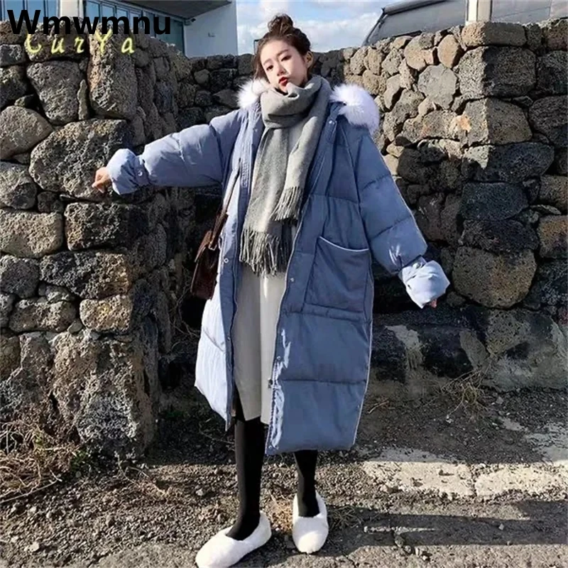 Thicken-Plus-Size-Down-Padding-Parkas-Fur-Collar-Hooded-Korean-Jackets ...