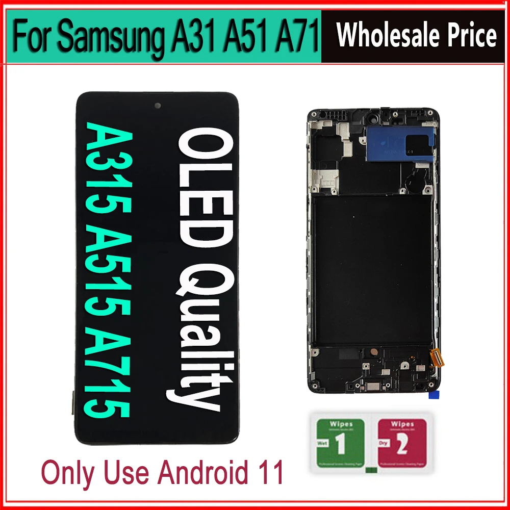 Test-Frame-OLED-LCD-For-Samsung-A31-A315-LCD-A51-Display-Touch-Screen ...