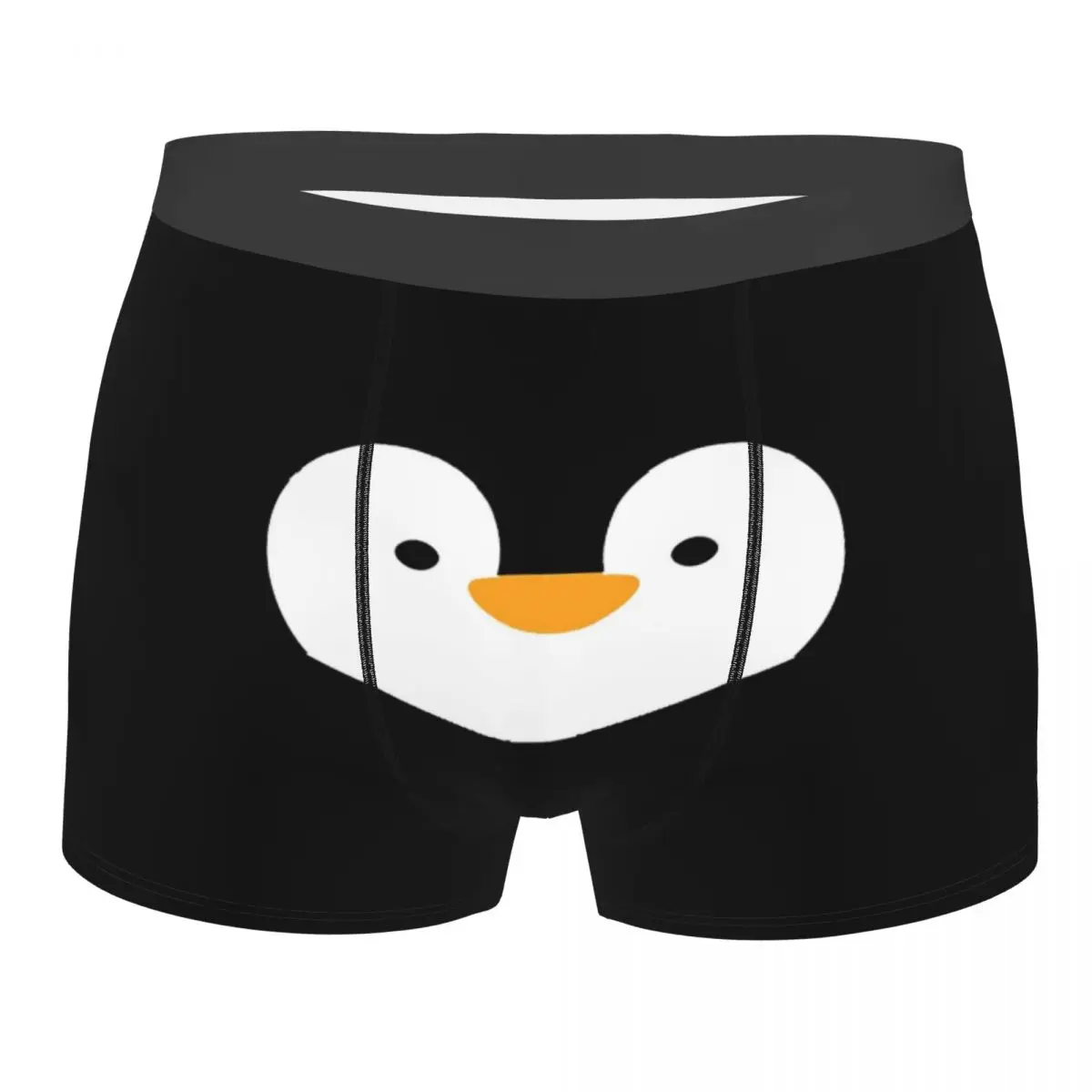 Man-Cute-Penguin-Face-Boxer-Briefs-Shorts-Panties-Soft-Underwear ...