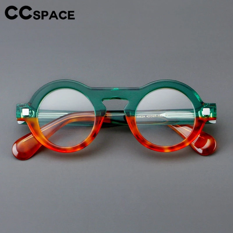 Thick-Acetate-Optical-Glasses-Frame-High-Quality-Round-Retro-Rivet ...
