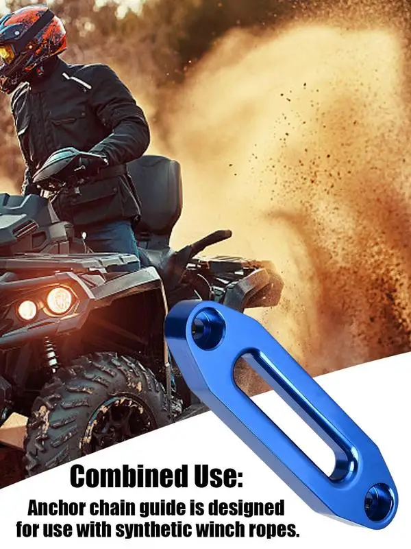 Hawse Fairlead ATV Alumínio Hawse Fairlead 3000 4000 LBs Rolha Guincho ...