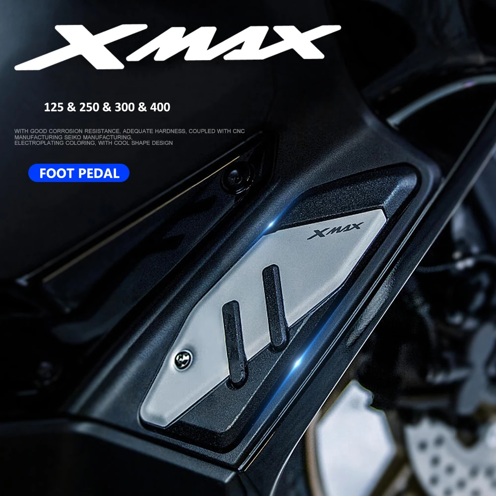 X-MAX-Foot-Pegs-For-Yamaha-XMAX-125-250-300-400-2017-2023-Motorcycle ...