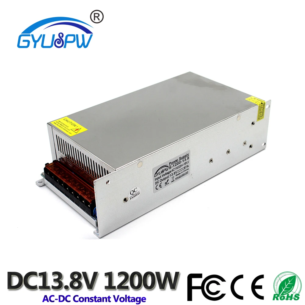 1200w 13.8v 87a Switching Power Supply For Led Strip Light Ac To Dc ...