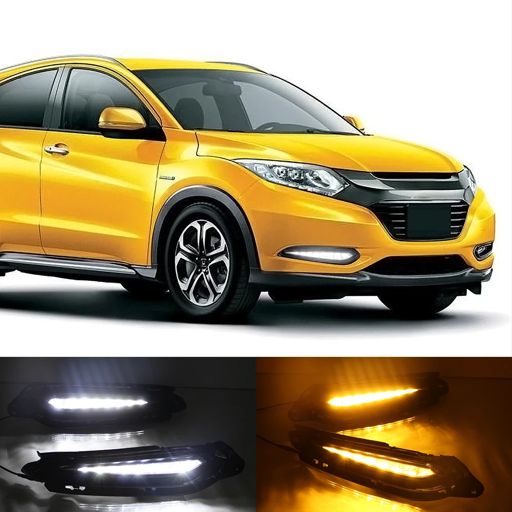 For-Honda-HRV-HR-V-2015-2016-2017-2018-with-Yellow-Turn-Signal-Relay ...