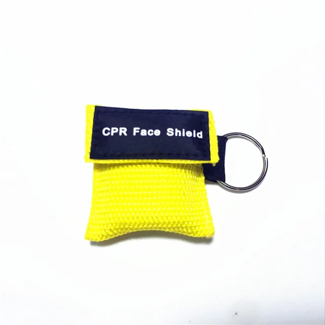 Disposable First Aid Face Shield CPR Resuscitator Mask Breathing Mask ...