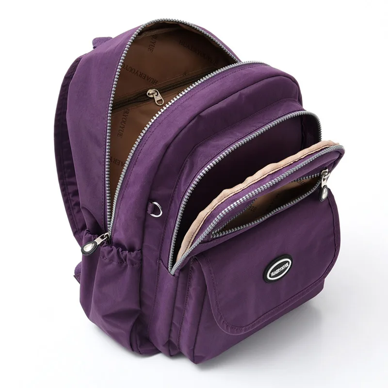 Fashion-Waterproof-Nylon-Women-Backpack-Casual-Mini-Backback-Female ...