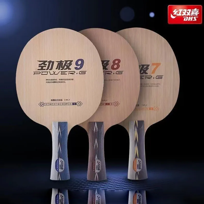 Original DHS PG9 POWER.G9 G8 G7 PG 9 7 Ply OFF++ Table Tennis Blade for ...