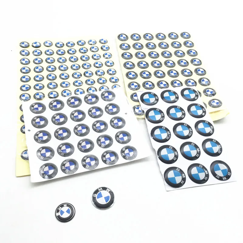 10-adet-8mm-10mm-11mm-14mm-3D-araba-anahtar-Sticker-Logo-amblem-rozet ...
