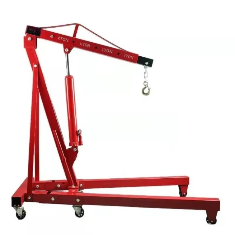 New Style Heavy-duty Car Engine Crane 2T Folding Shop Crane ...