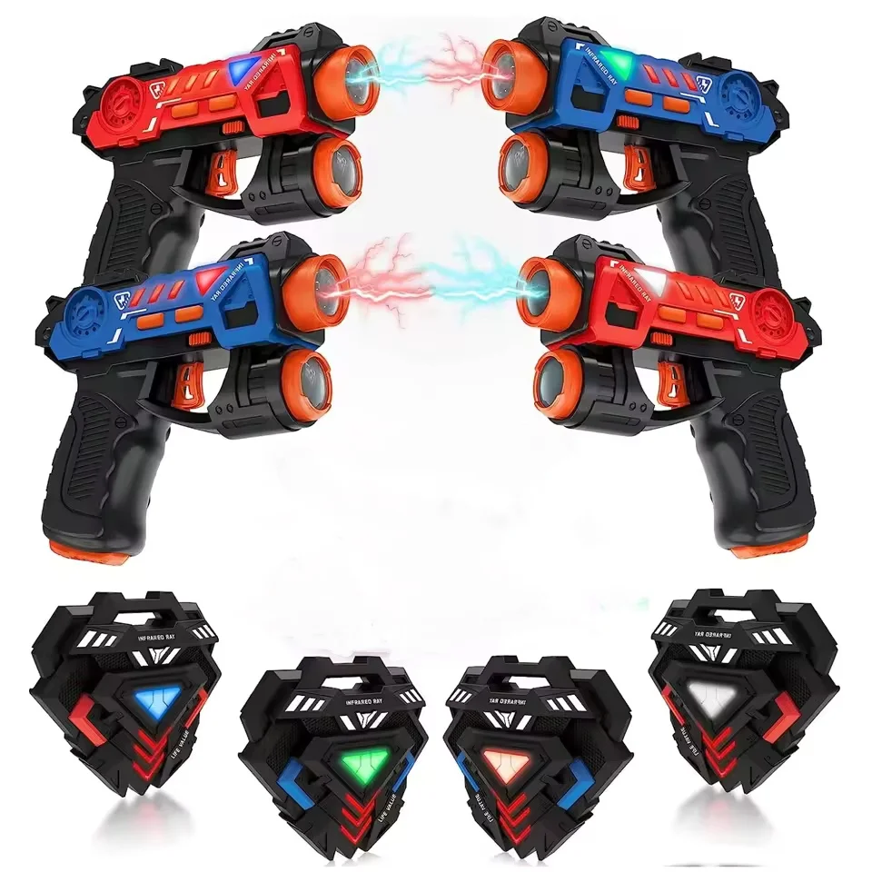 Ensemble de pistolets à étiquettes infrarouges Laser, Mini pistolet ...