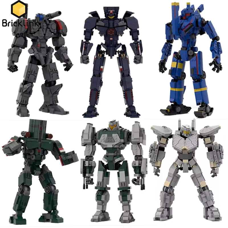 Bricklink-MOC-Pacifics-Mecha-Movie-juego-de-robots-t-cnicos-figuras-de ...