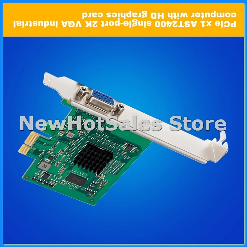 ST425 PCIe X1 AST2400 2K VGA Graphics Card 1920 X1200 32bpp@60Hz for ...