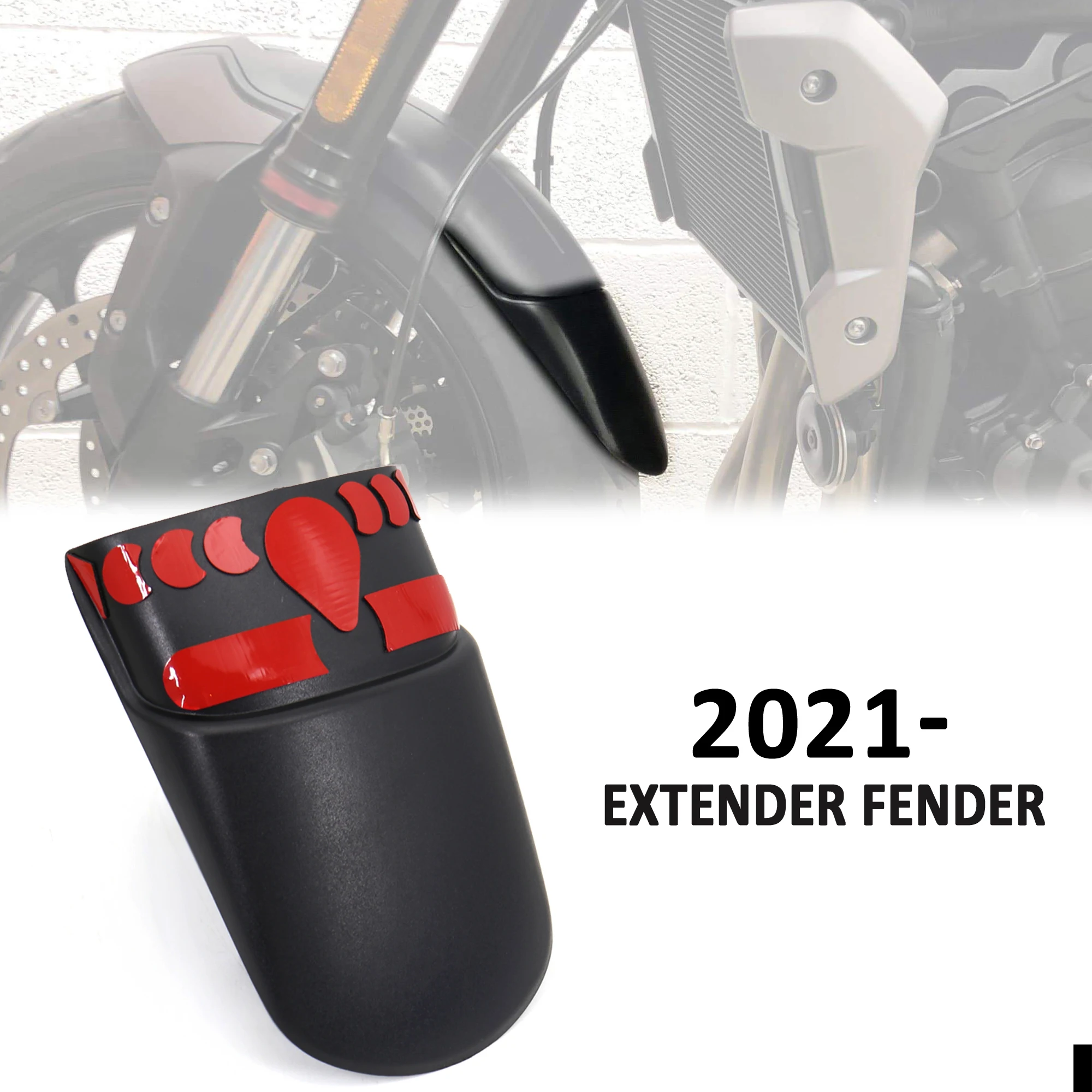 Motorcycle Accessories Front And Rear Wheel Fender Mudguard Rear ...
