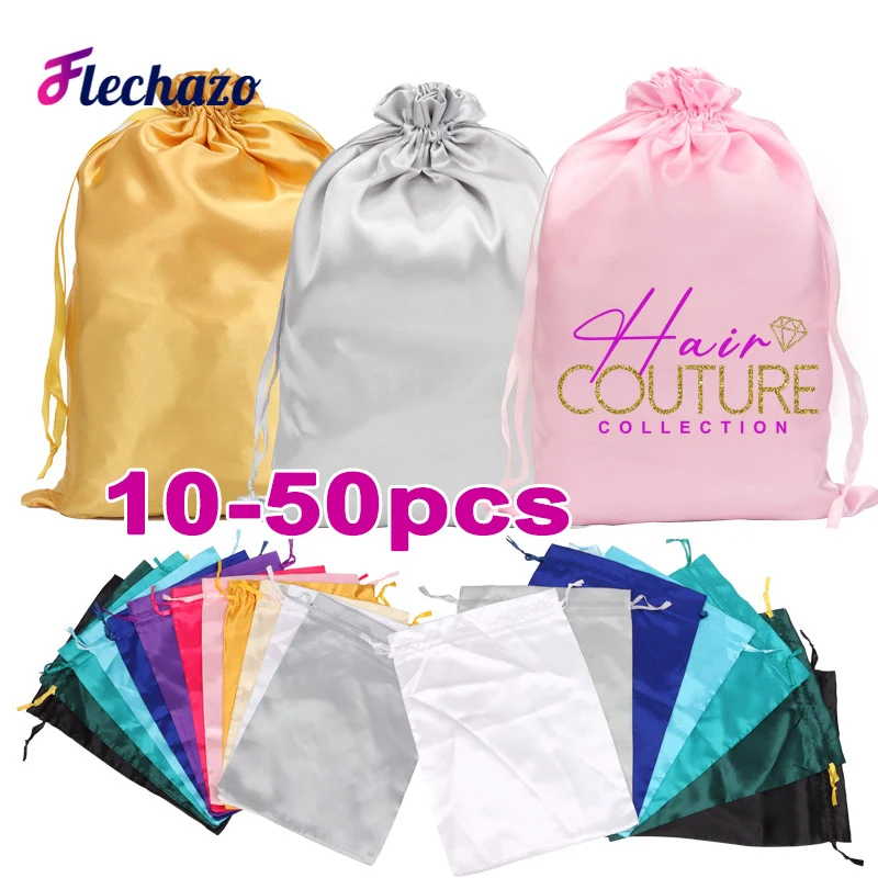 InjSatin-Sacs-de-Perruque-avec-Logo-Priv-Sacs-de-Rangement-de-Cheveux ...