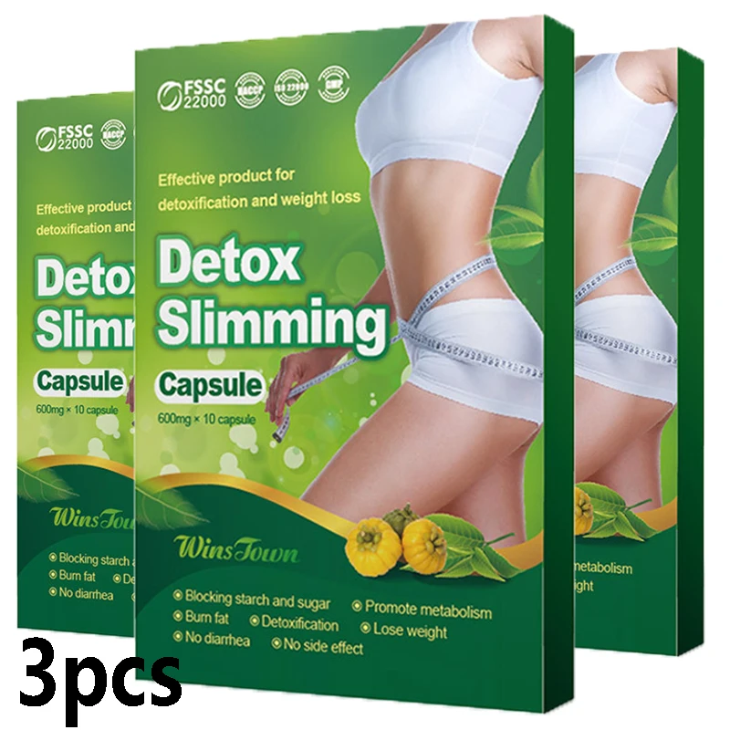 3-boxes-Slimming-Capsule-promoting-metabolism-buttock-fat-detoxification-weight-loss-diarrhea ...