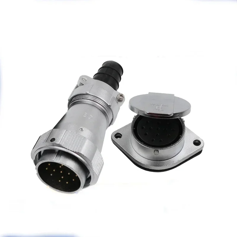 WEIPU WY40 TI+ZG Waterproof M40 Electrical Aviation Connector 5 9 15 26 ...