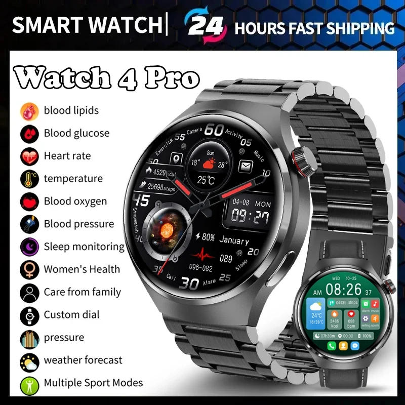 2024-nuevo-para-Huawei-Man-Smart-Watches4-AMOLED-pantalla-full-HD-t ...