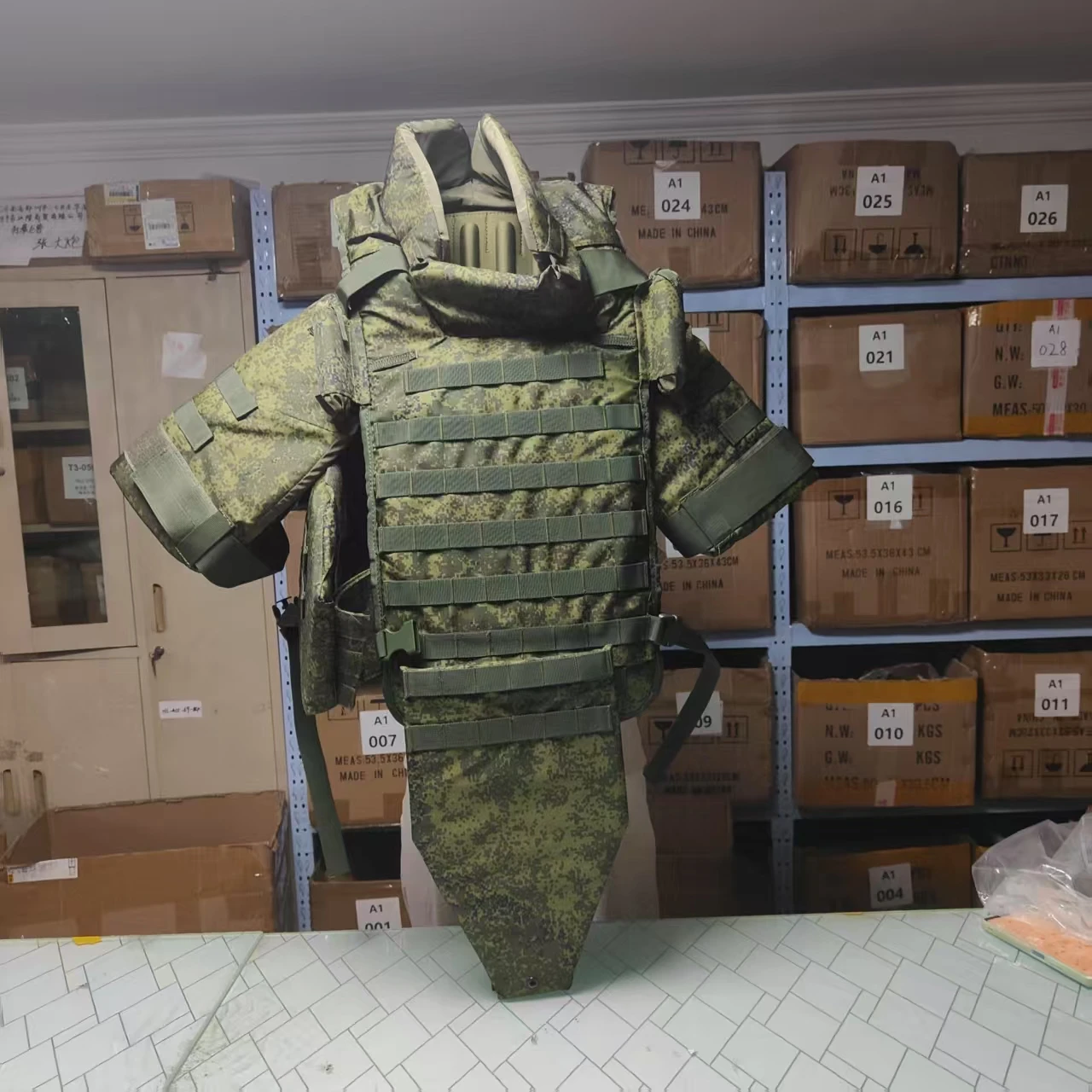 Russian 6B45 EMR Tactical Vest Body Armor Combat Equipment Shoulder ...