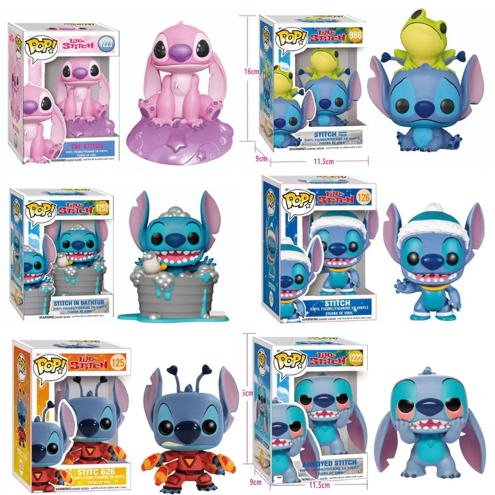 Funko-POP-Stitch-Christmas-Stitch-Decoration-Ornaments-Action-Figure ...