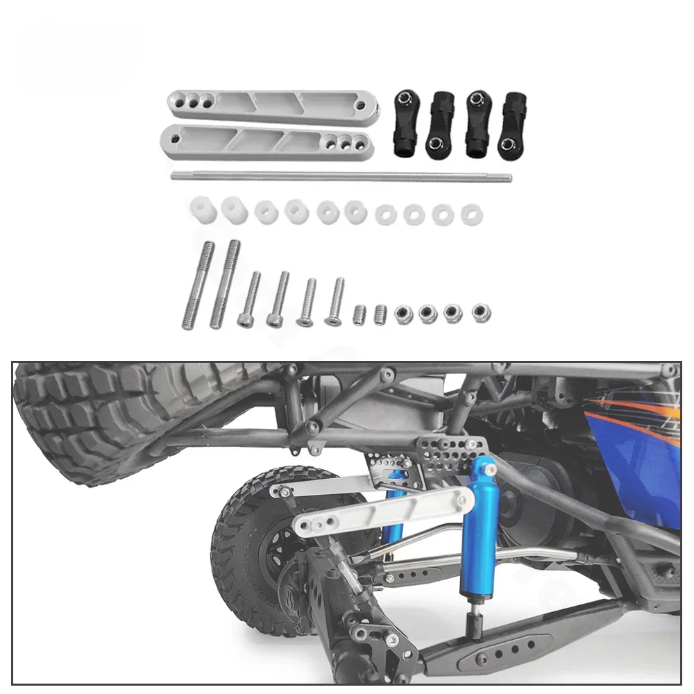 Metal-Rear-Sway-Bar-Set-Panhard-Bar-Linkage-Kit-for-1-10-RC-Rock-Racing ...