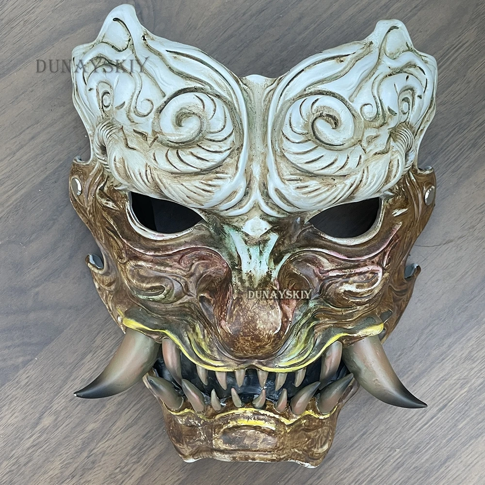 Black-Myth-Wukong-Nuo-Cosplay-Mask-Halloween-Costume-Props-Game-Theme ...
