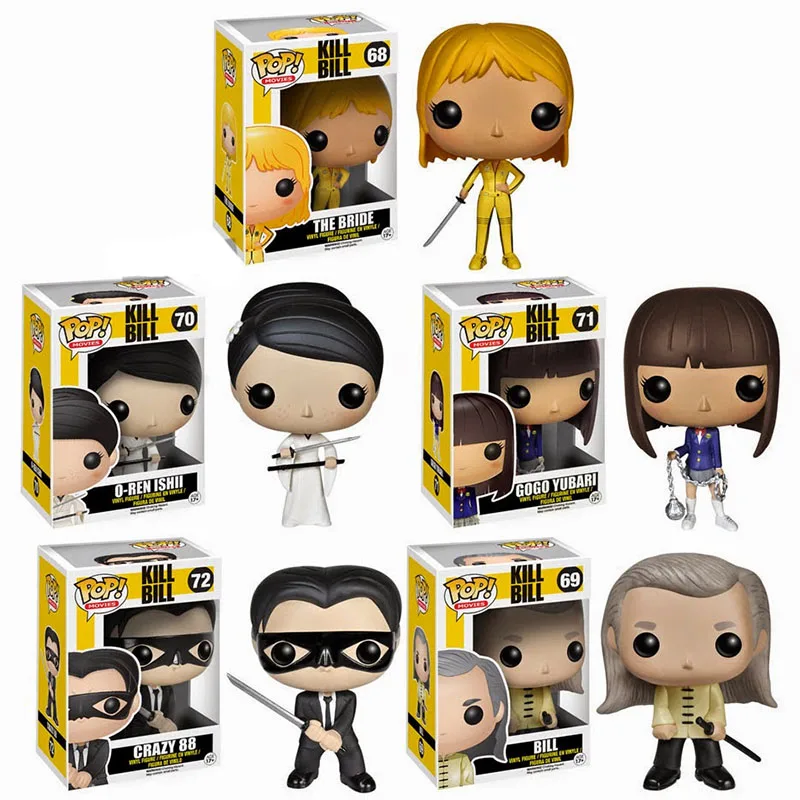 Funko-Pop-figuras-de-acci-n-de-vinilo-Kill-Bill-Bride-modelos-de ...
