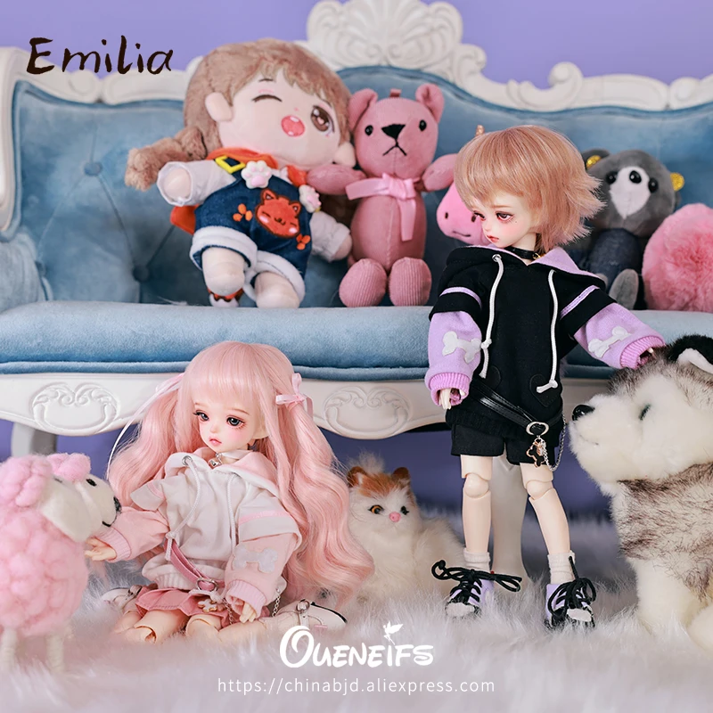 ShugaFairy Emilia Young Children BJD Doll 1/6 Resin Dolls Angry Wolf ...