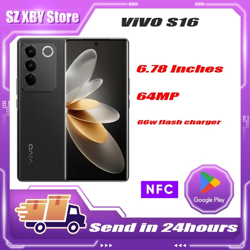 Original New Official Vivo S16 5g Cell Phone Snapdragon870 6.78inch ...