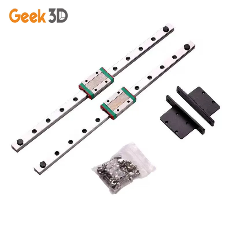 Ender 3 Kit de atualização de guia linear do eixo Y, MGN12H Dual Linear ...
