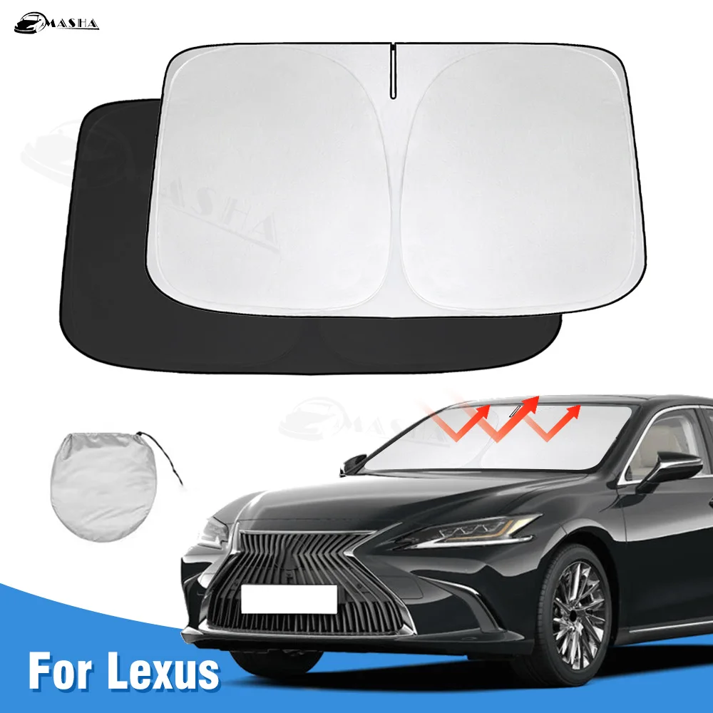Windshield Sun Shade for 2019 2020 2021 2022 2023 2024 Lexus ES ...