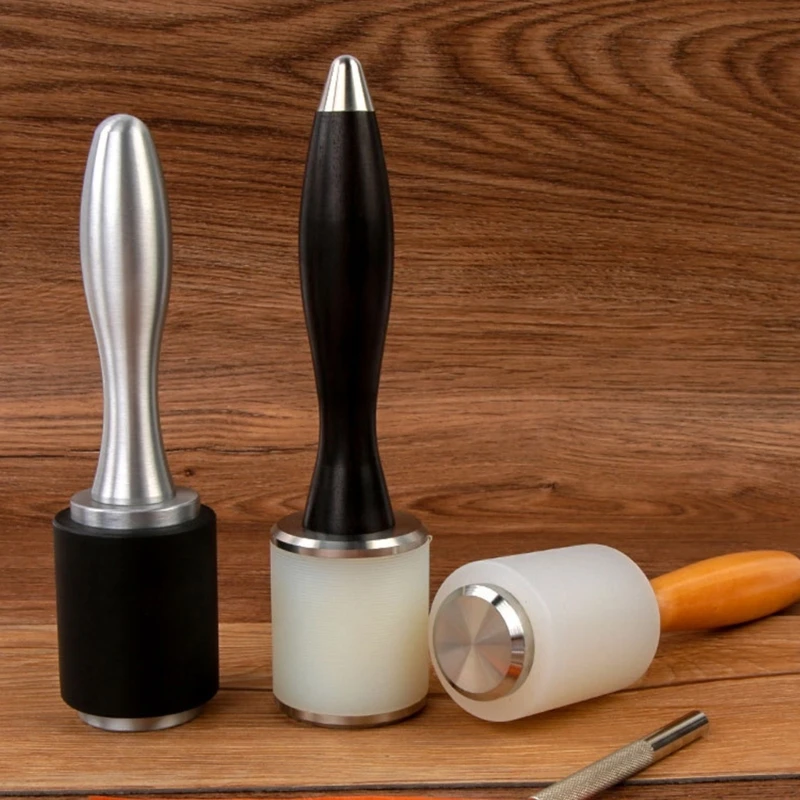 Long Handle Leather Tools Leather Carving Hammer Leather Mallet ...
