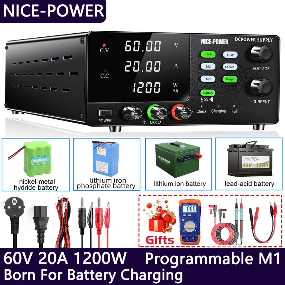 NICE-POWER-DC-Power-Supply-Adjustable-60V-20A-1200W-High-Power-Bench ...