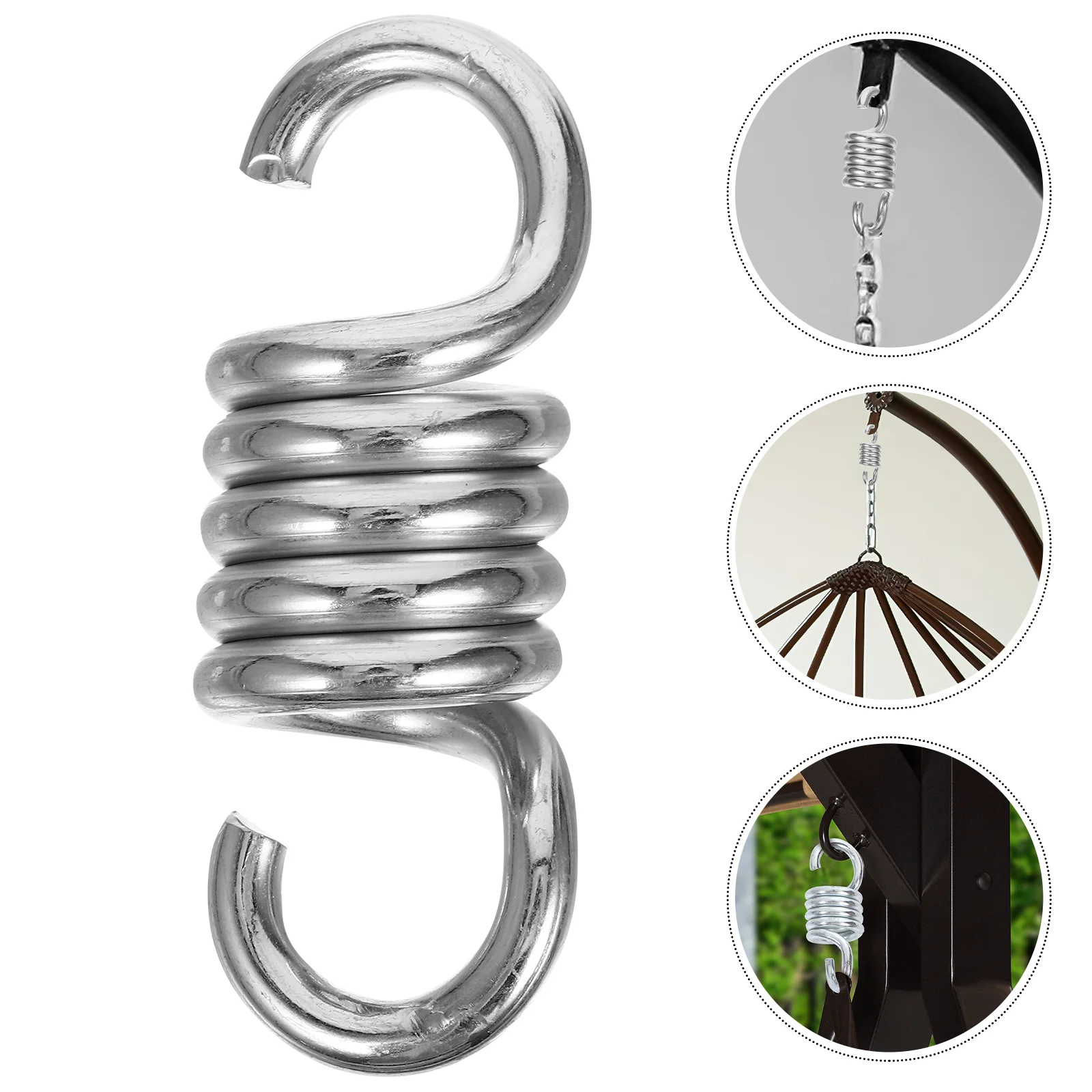 2-4pcs-Hammock-Chair-Hanging-Porch-Swing-Spring-Heavy-Duty-Stainless ...