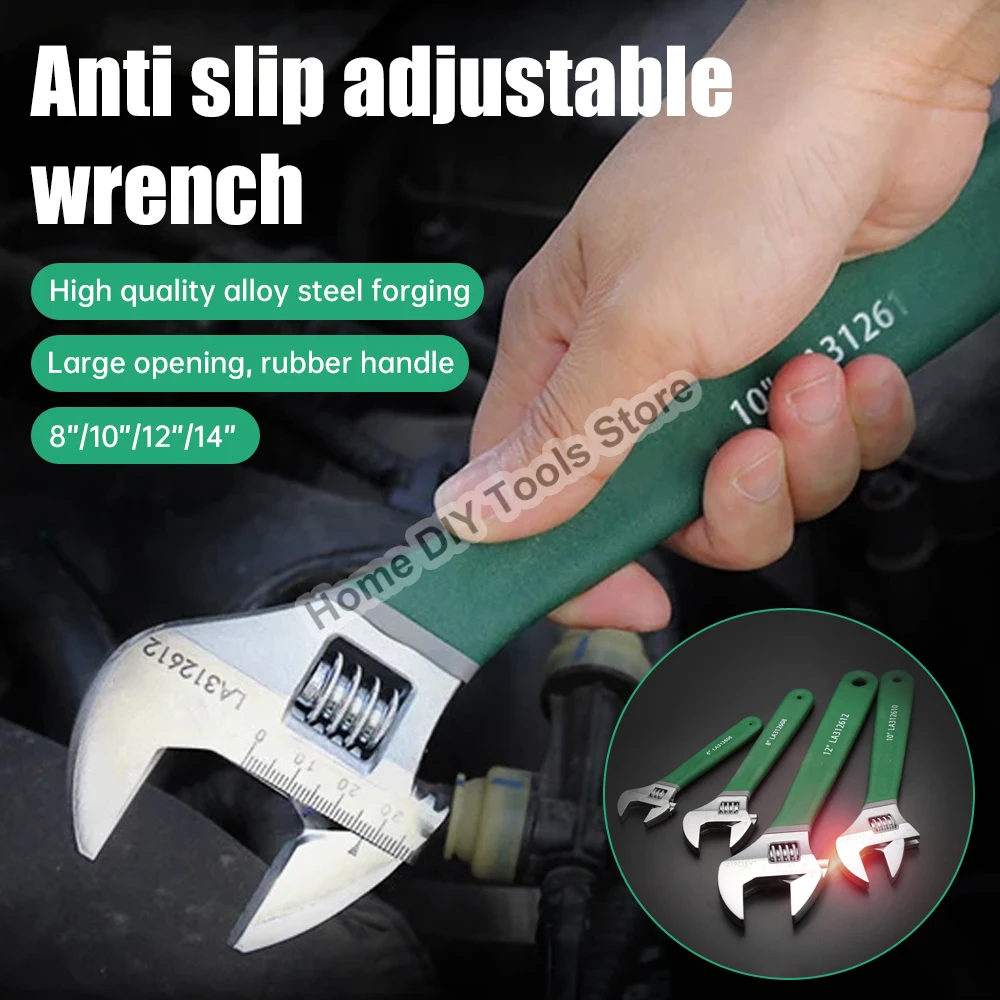 Universal-Adjustable-Wrench-Non-slip-handle-Multi-Functional-Monkey ...