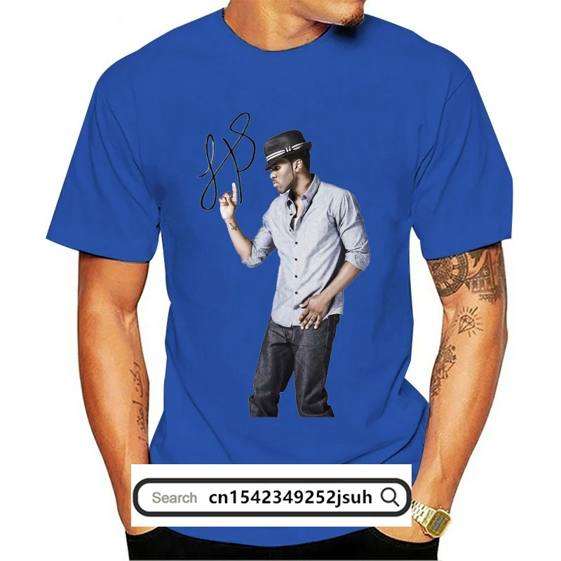 T425-Signed-Jason-Derulo-Autograph-Signature-T-Shirt-Tee-t-shirt ...
