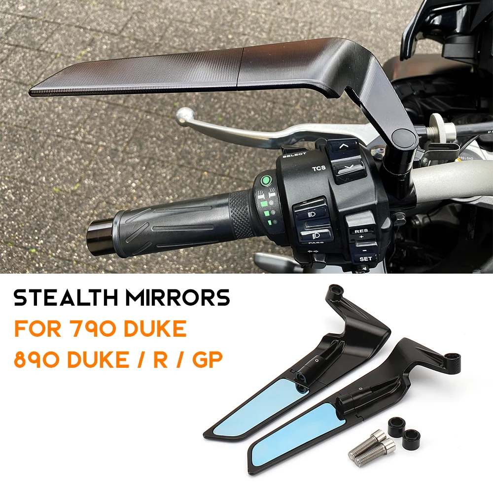 For-790-Duke-Accessories-Stealth-Naked-Mirrors-For-890-Duke-Adjustable ...