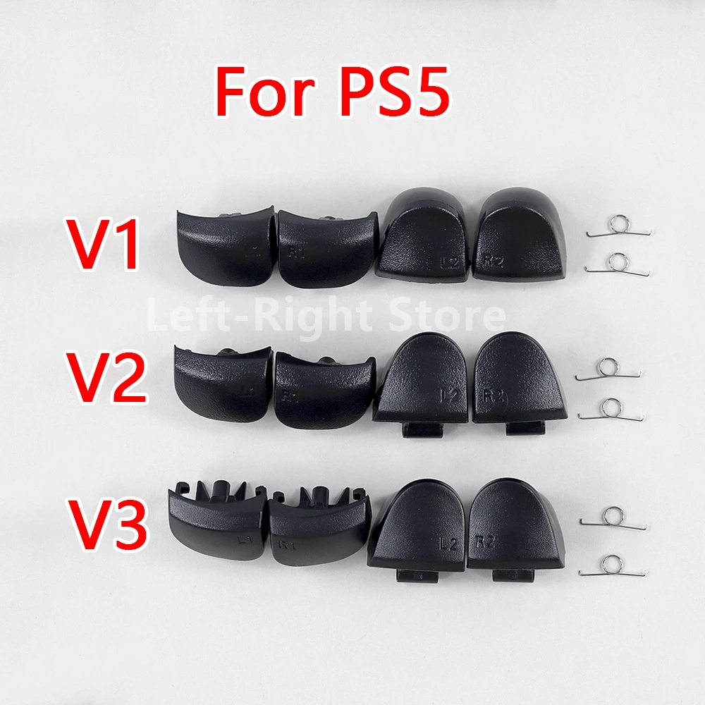5sets For Sony Playstation 5 PS5 V1.0 V2.0 V3.0 Controller L1 R1 L2 R2 ...