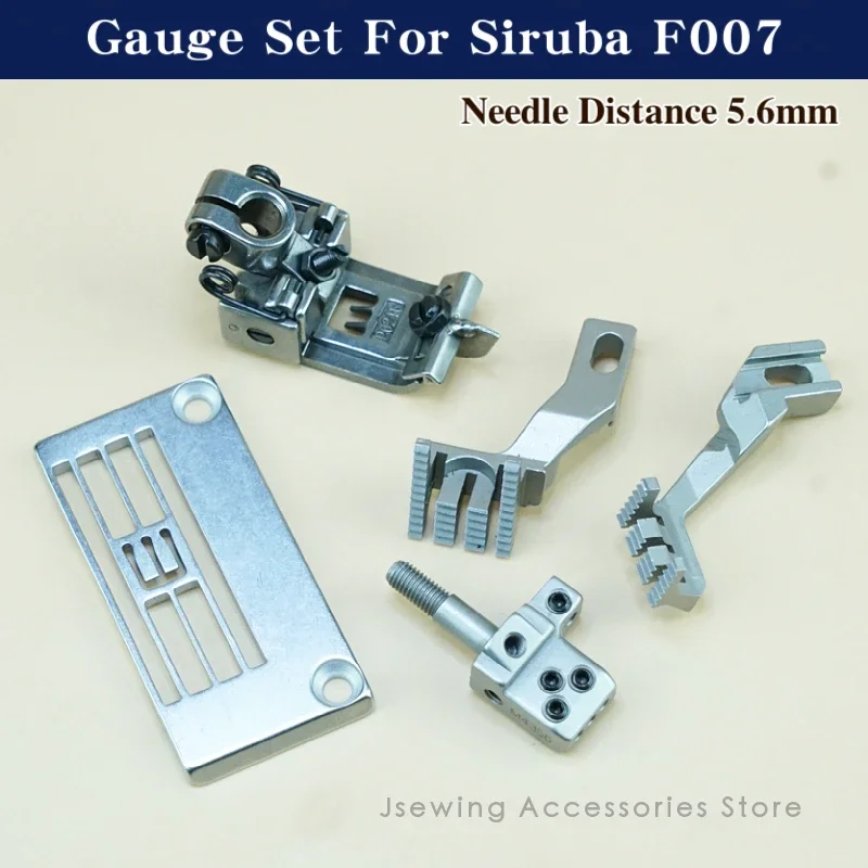 5.6mm Gauge Set For Siruba F007 Flatlock (Flat-Bed) Sewing Machine ...