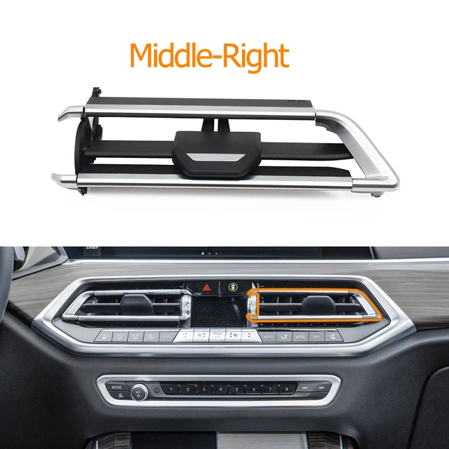 Car Dashboard Middle Air Conditioning AC Vent Outlet Grille Repair Kit ...