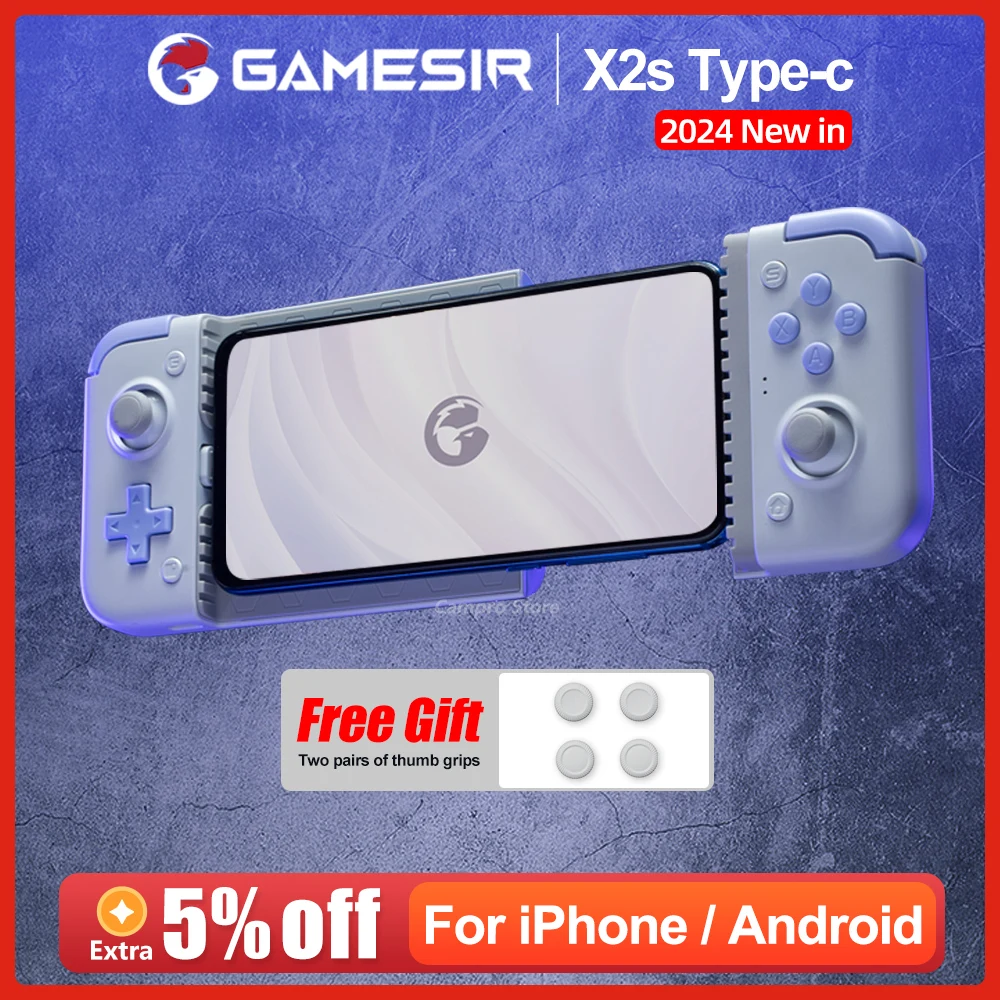 GameSir-X2s-Type-C-Gaming-Gamepads-Mobile-Phone-Controller-with-Hall ...