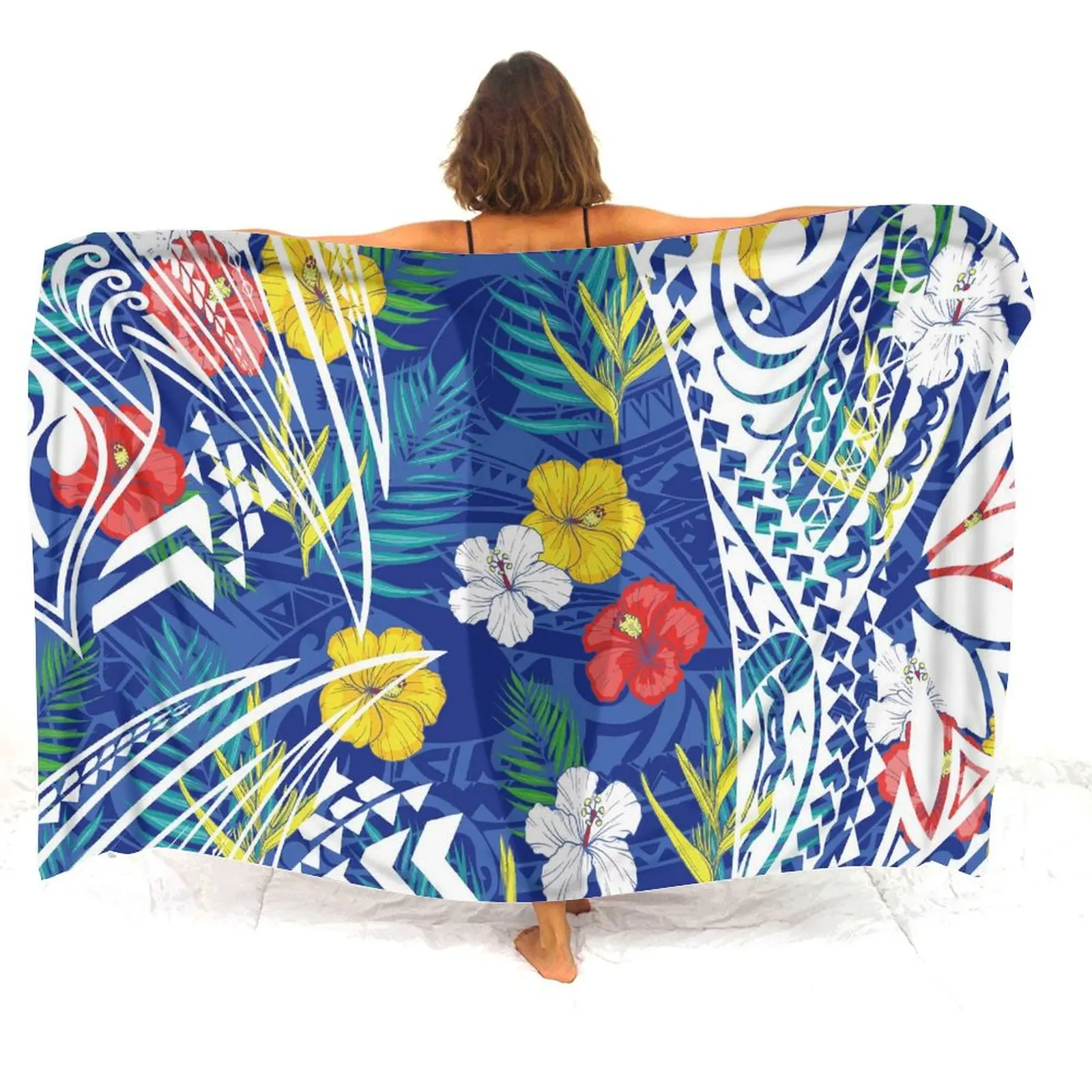 Tax Free Comfortable Sarong Custom Beach Pareo Women Fashionable ...