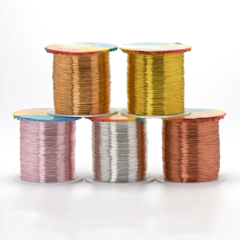 Solid-Colorfast-Beading-Wire-Copper-Wire-Tarnish-Resistant-DIY-Craft ...